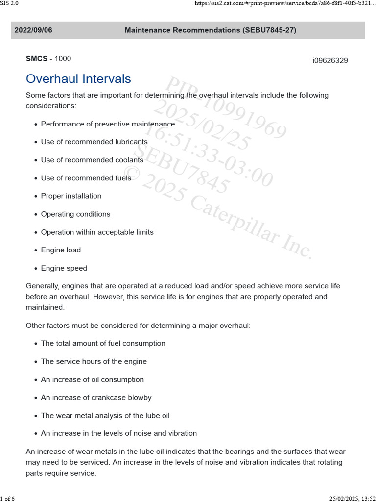 Maintenance Recommendations S2R | PDF | Fuel Economy In Automobiles | Gallon