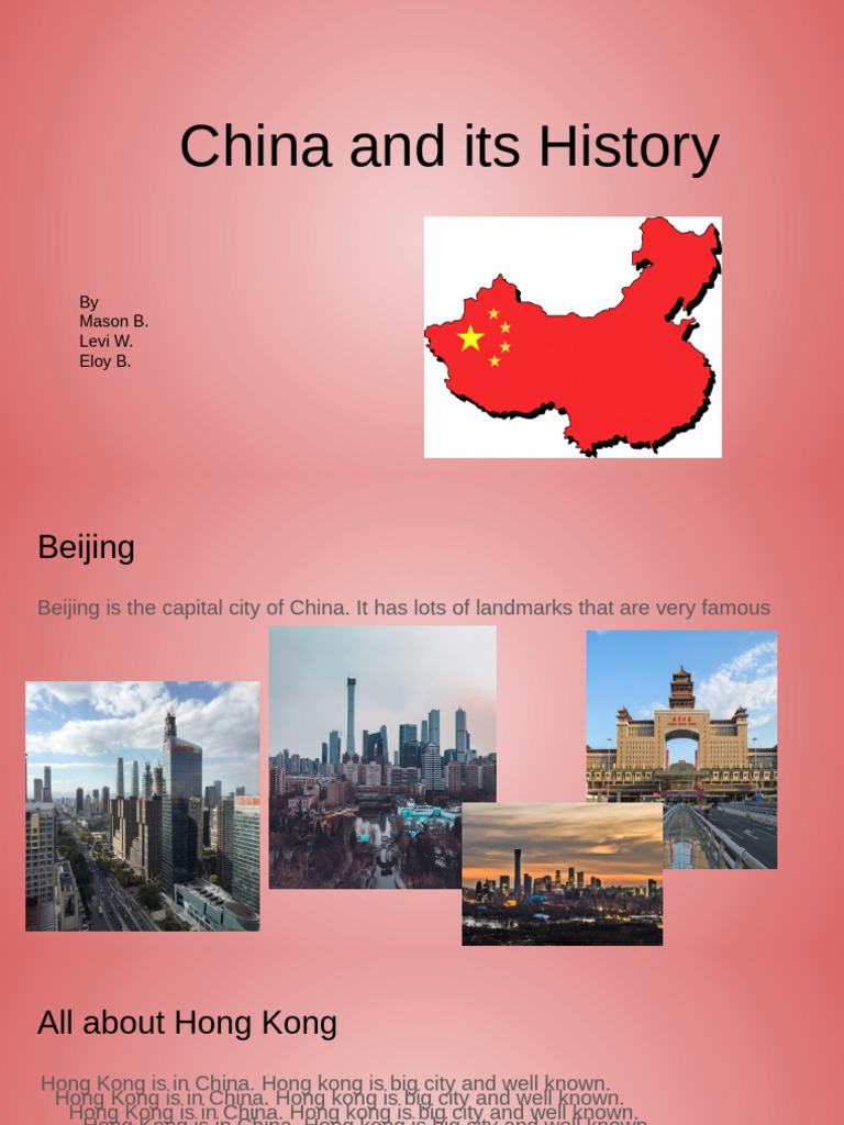 Overview of China's History and Culture | PDF | China | World Politics
