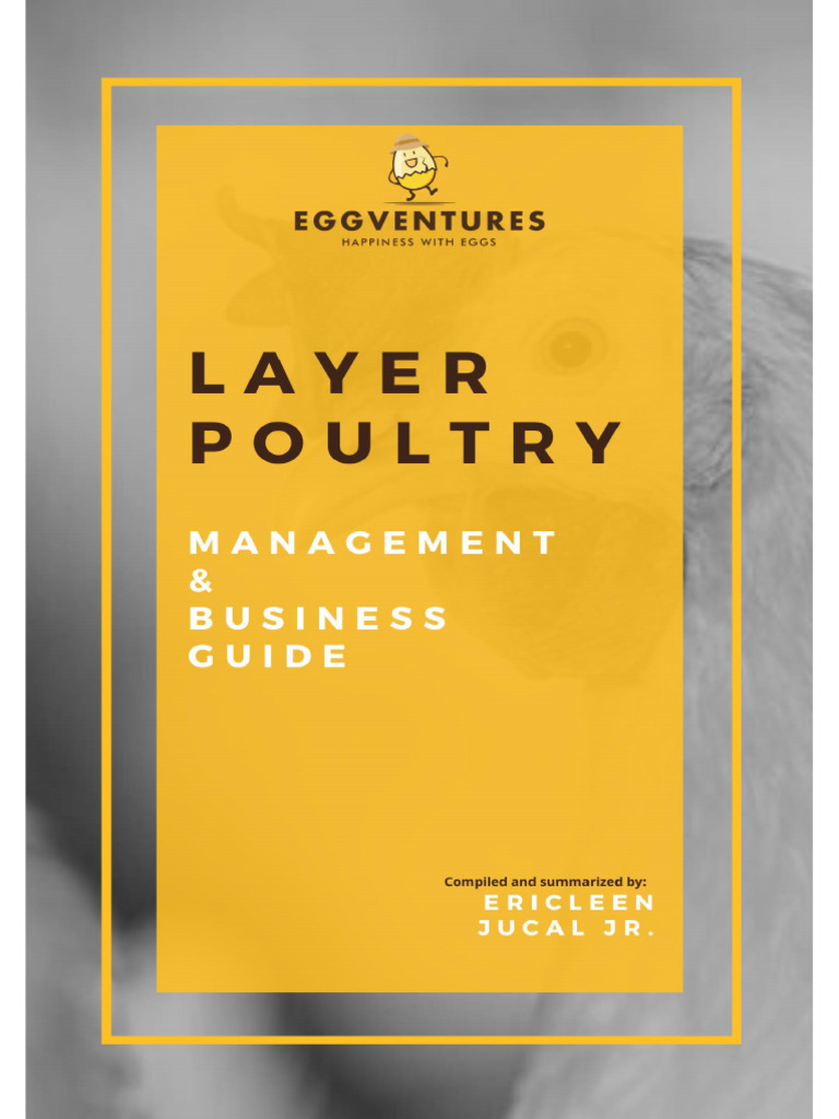 Egg Ventures PH Layer Poultry Guide 3rd Edition | PDF