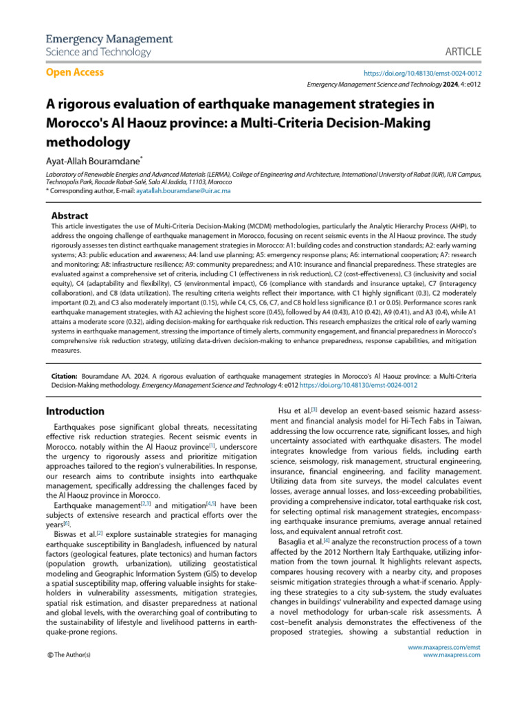 emst-0024-0012 | PDF | Earthquakes | Plate Tectonics