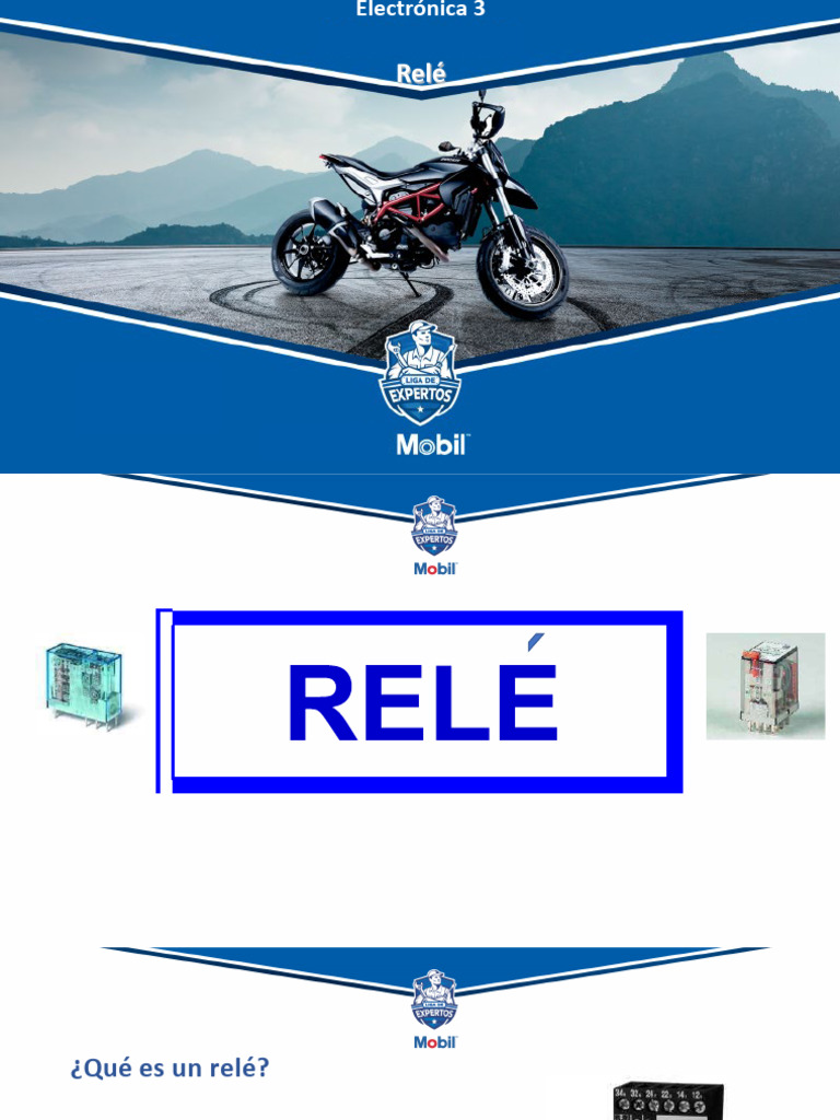 Electrónica 4 BEV 19 Motos | PDF | Relé | Cambiar