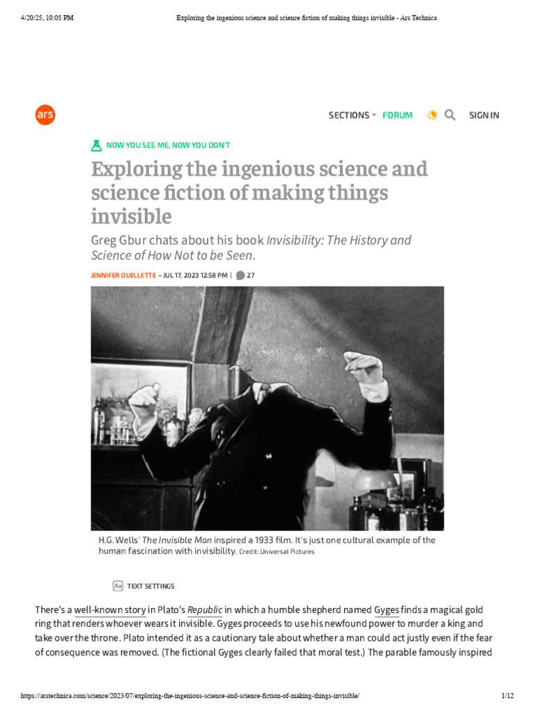 Exploring The Ingenious Science and Science Fiction of Making Things ...