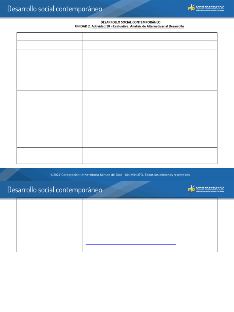 Uni2 Act10 Ana Alt Des | PDF | Economias