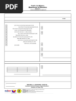 Filled CSC Leave Application Form | PDF