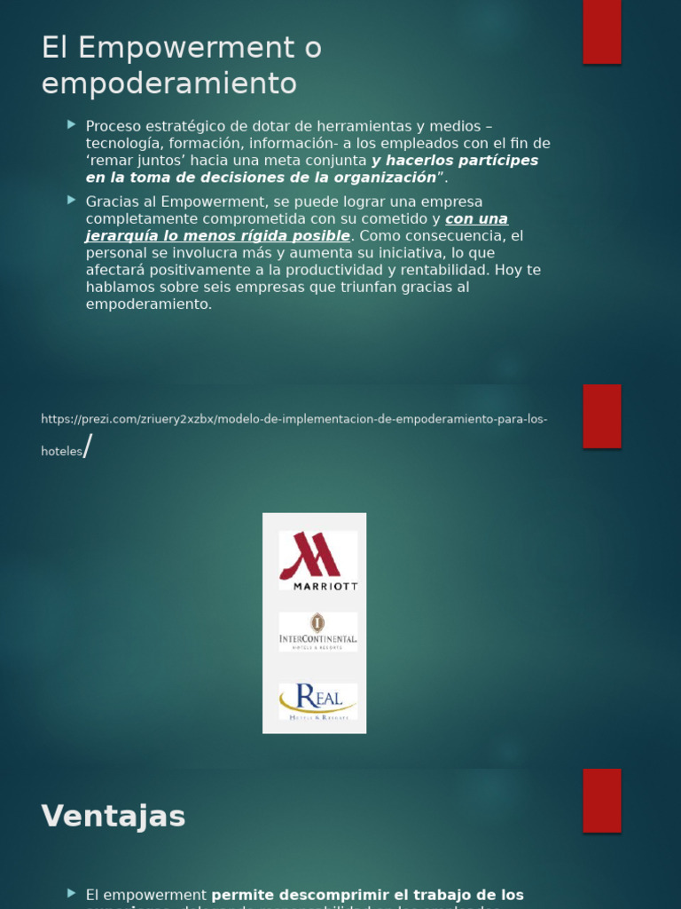 Empoderamiento | PDF | Business | Negocios económicos