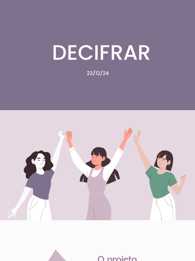 APRESENTAÇÃO ID VISUAL DECIFRAR | PDF