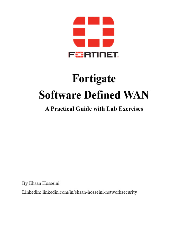 FortiGate SD-WAN PDF | PDF