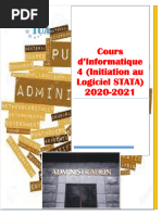 Manuel STATA 2021 | PDF | Fichier informatique | Microsoft Excel
