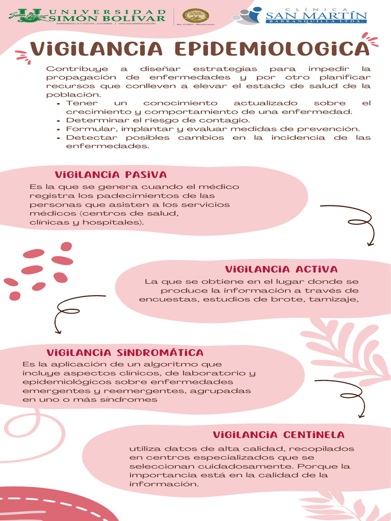 Infografía Vigilancia Epidemiologica | PDF