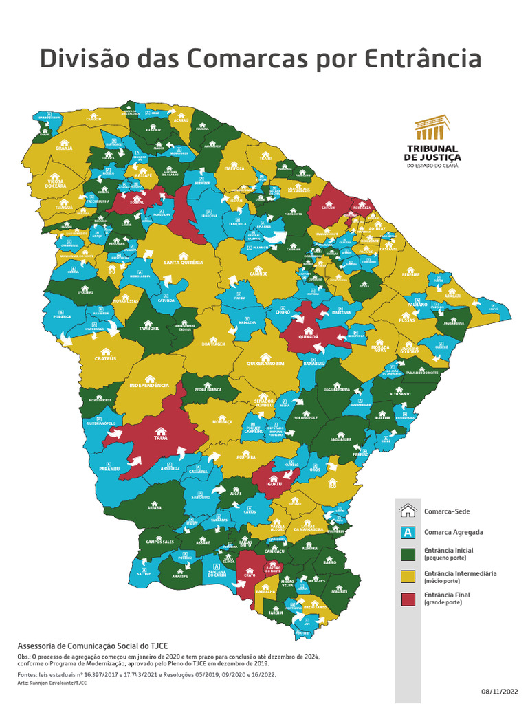 Mapa 2022 Divisao Comarcas 1 | PDF