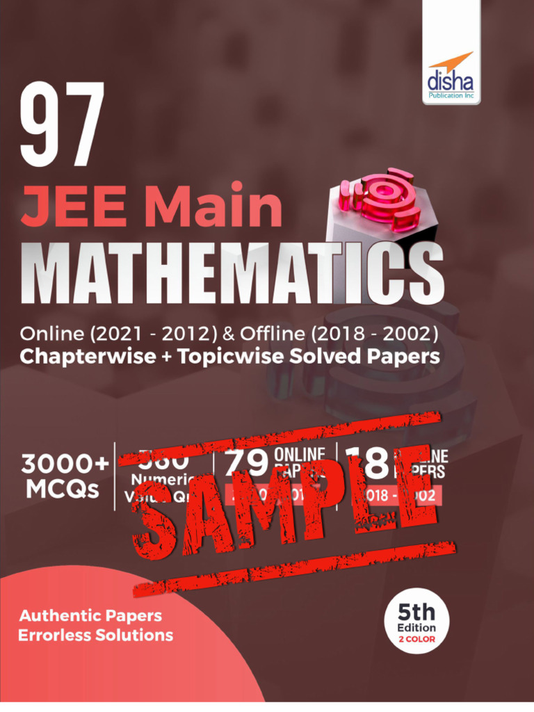 97 JEE Main Mathematics | PDF | Function (Mathematics) | Matrix ...