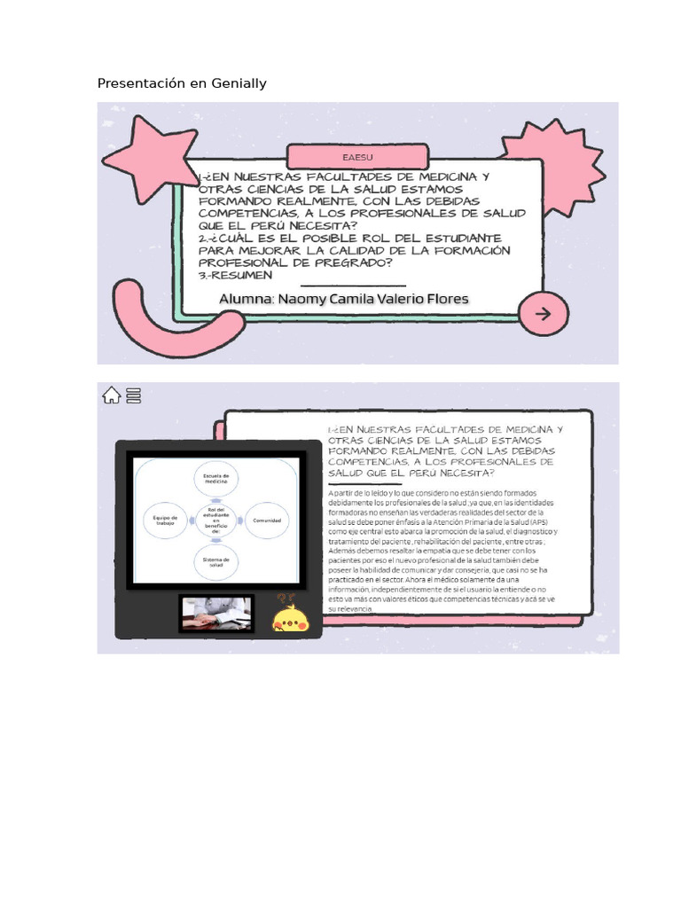 Presentación En Genially Pdf