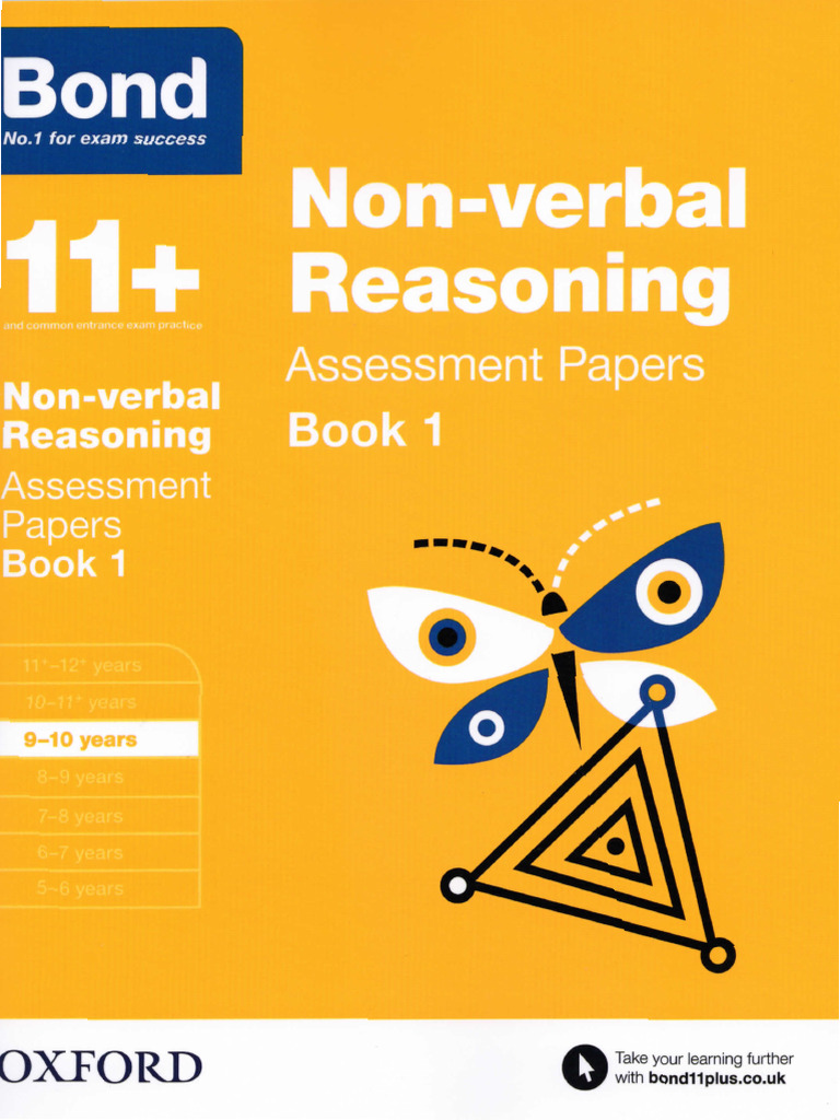 Non-Verbal Reasoning 9-10 Book 1 | PDF