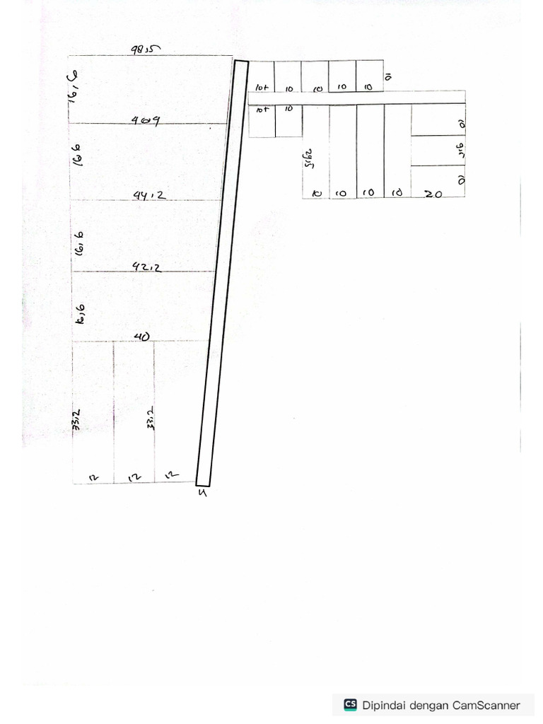 Denah Pembagian | PDF