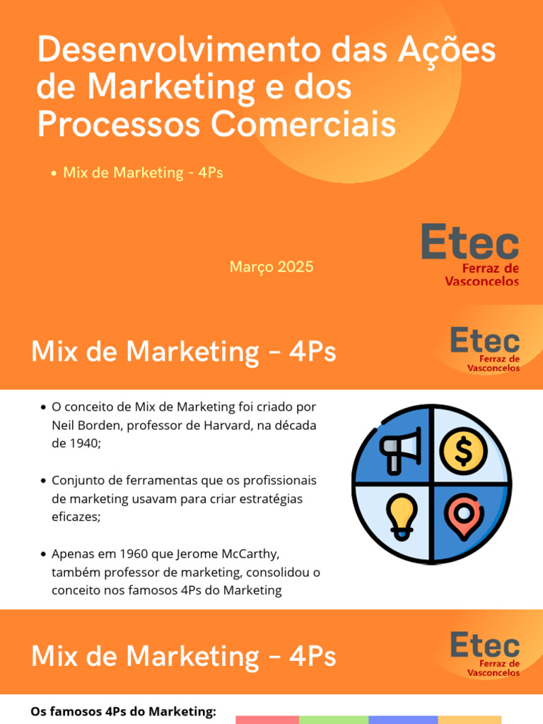 Entendendo os 4Ps do Marketing Mix | PDF