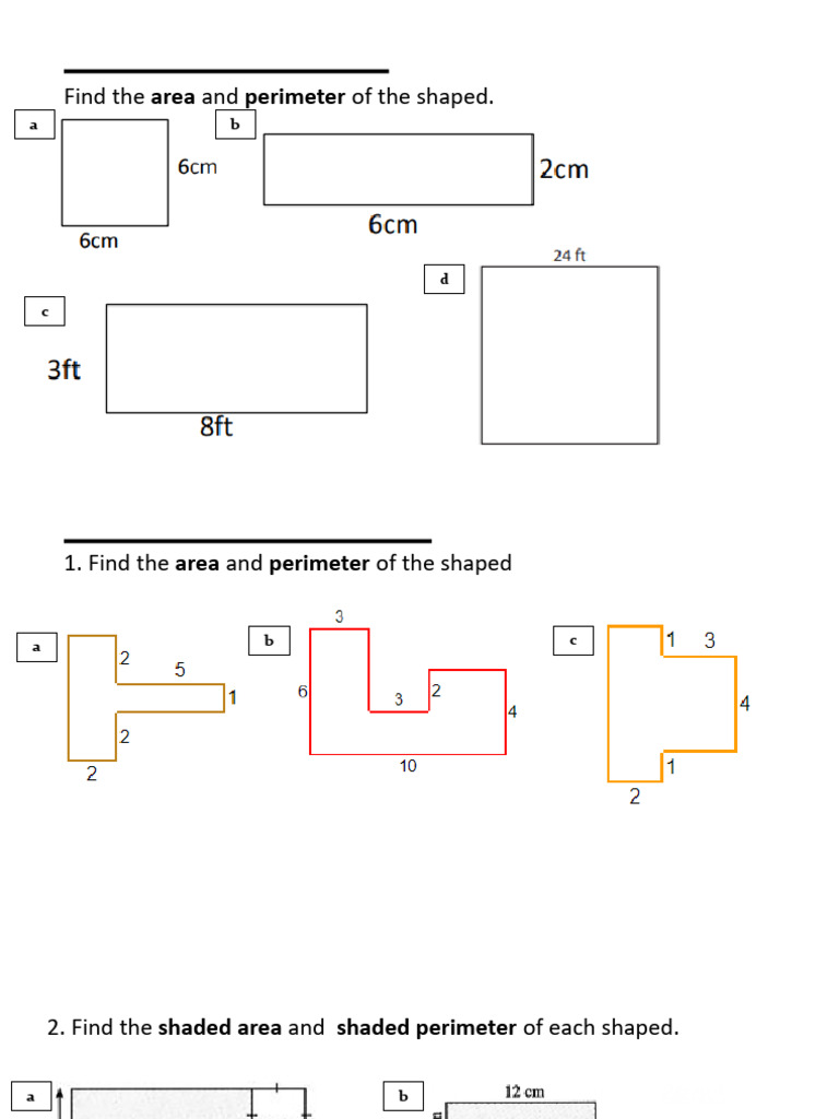 Square Vs Rectangle | PDF