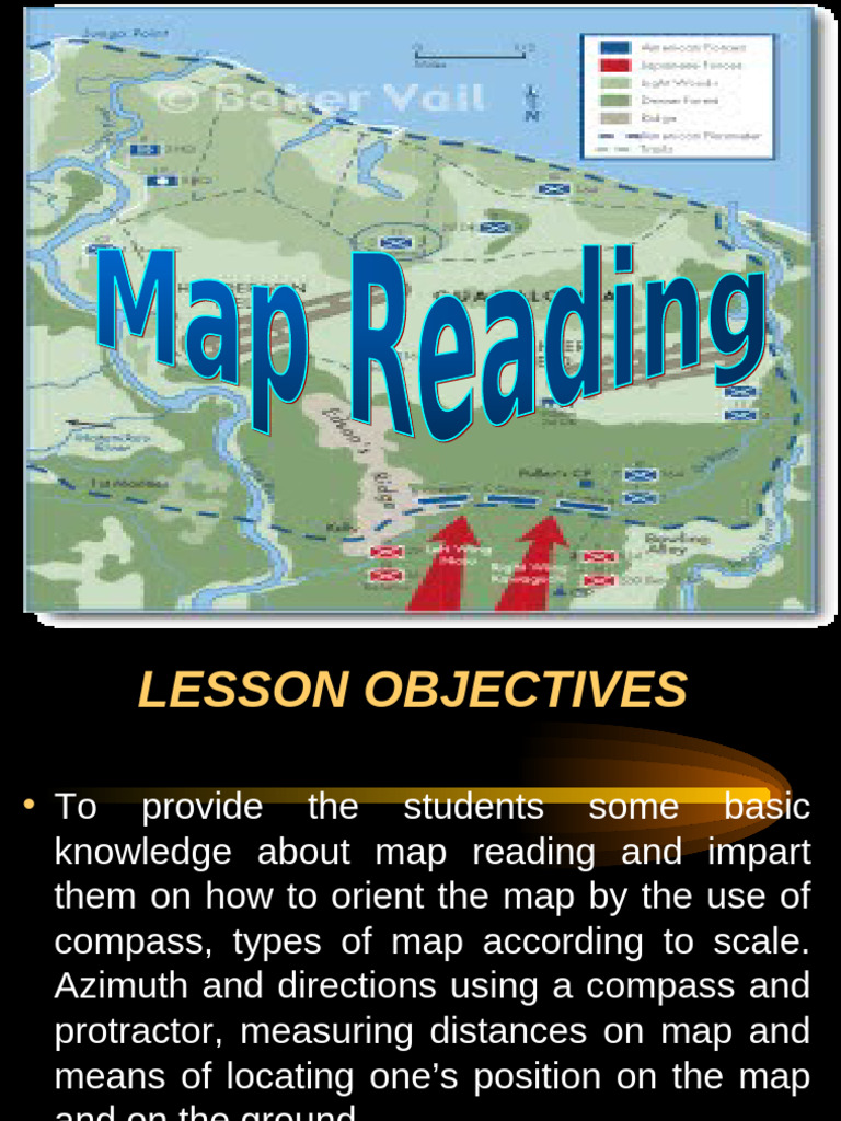 Basic Map Reading_bs Crim_sac 2022 | PDF | Map | Compass