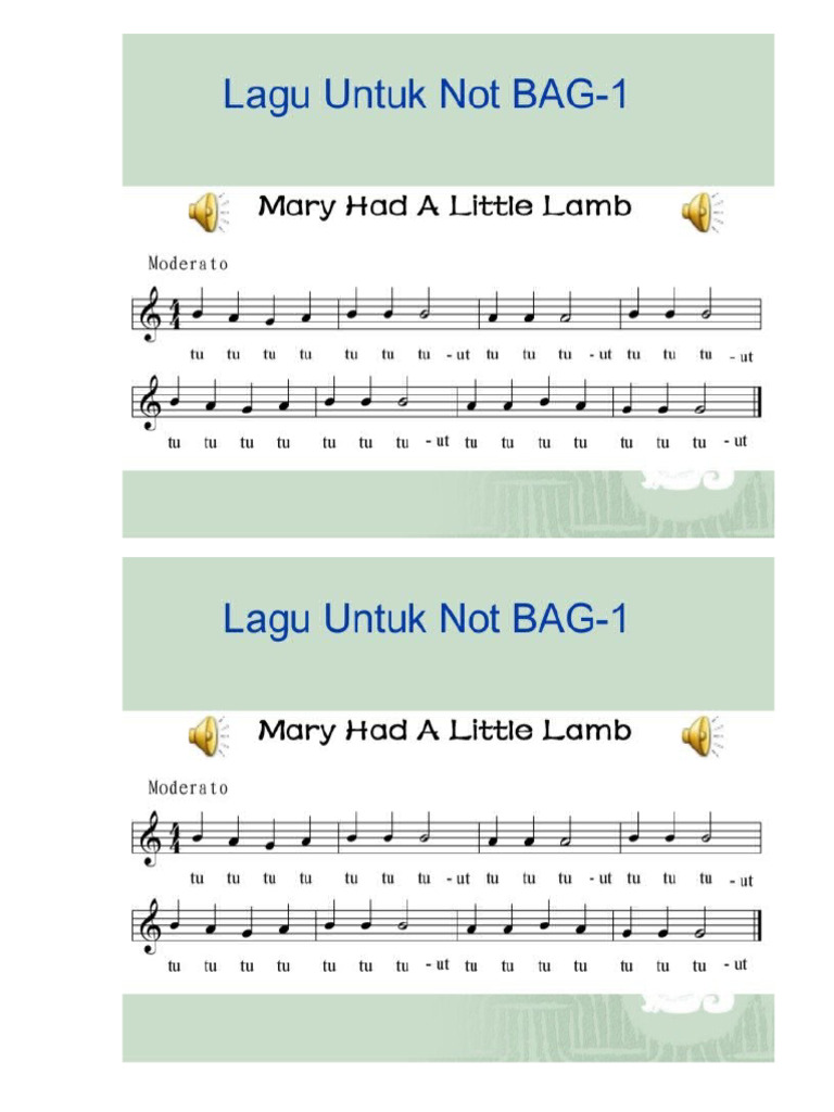 Not Rekorder Mary HV A Little Lamb | PDF