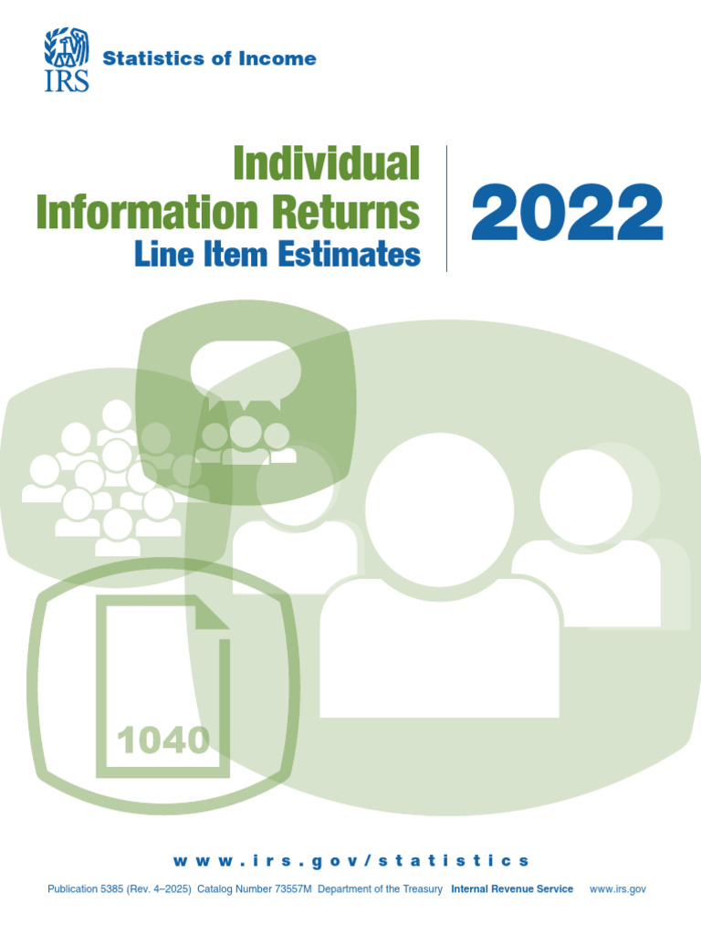 Individual Information Returns: Line Item Estimates | PDF | Irs Tax ...