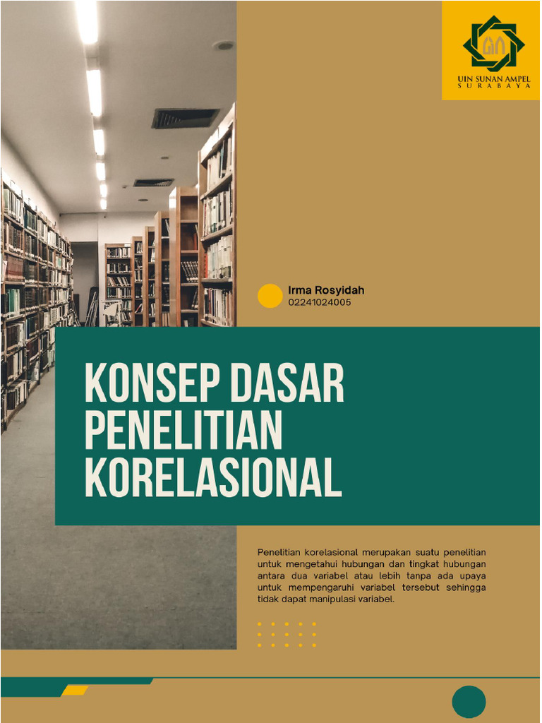 Konsep dan Proses Penelitian Korelasional | PDF