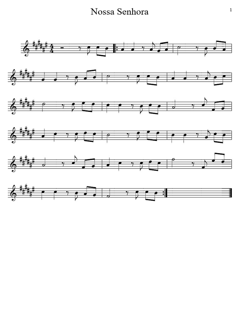Nossa Senhora Pdf