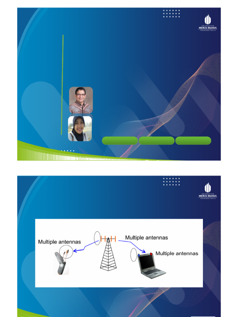 Sistem Digital Nirkabel (TM4) | PDF | Mimo | Data Transmission