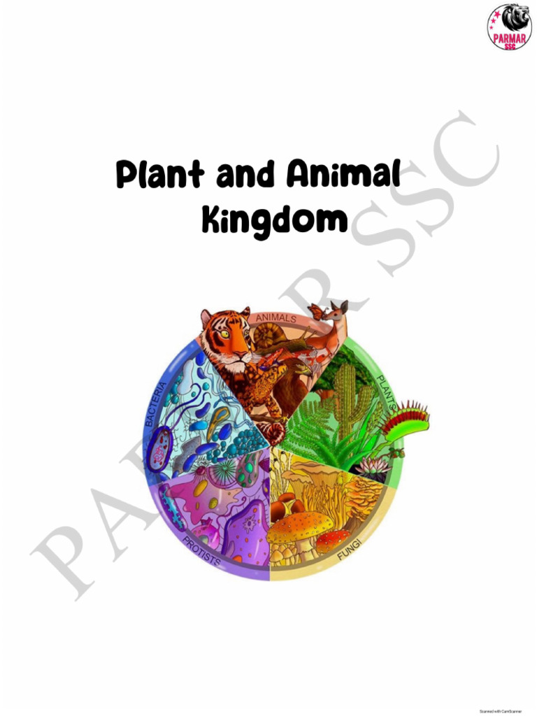 032) Plant and Animal Kingdom (Science - Biology) | PDF