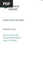 Physics AQA Paper 2 GCSE 2024 Unofficial Markscheme | PDF | Force | Planets