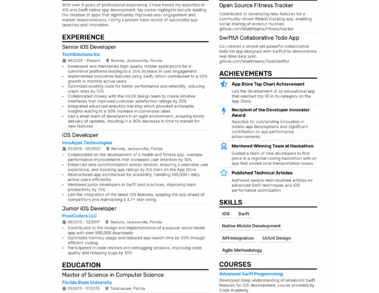 Google CV | PDF