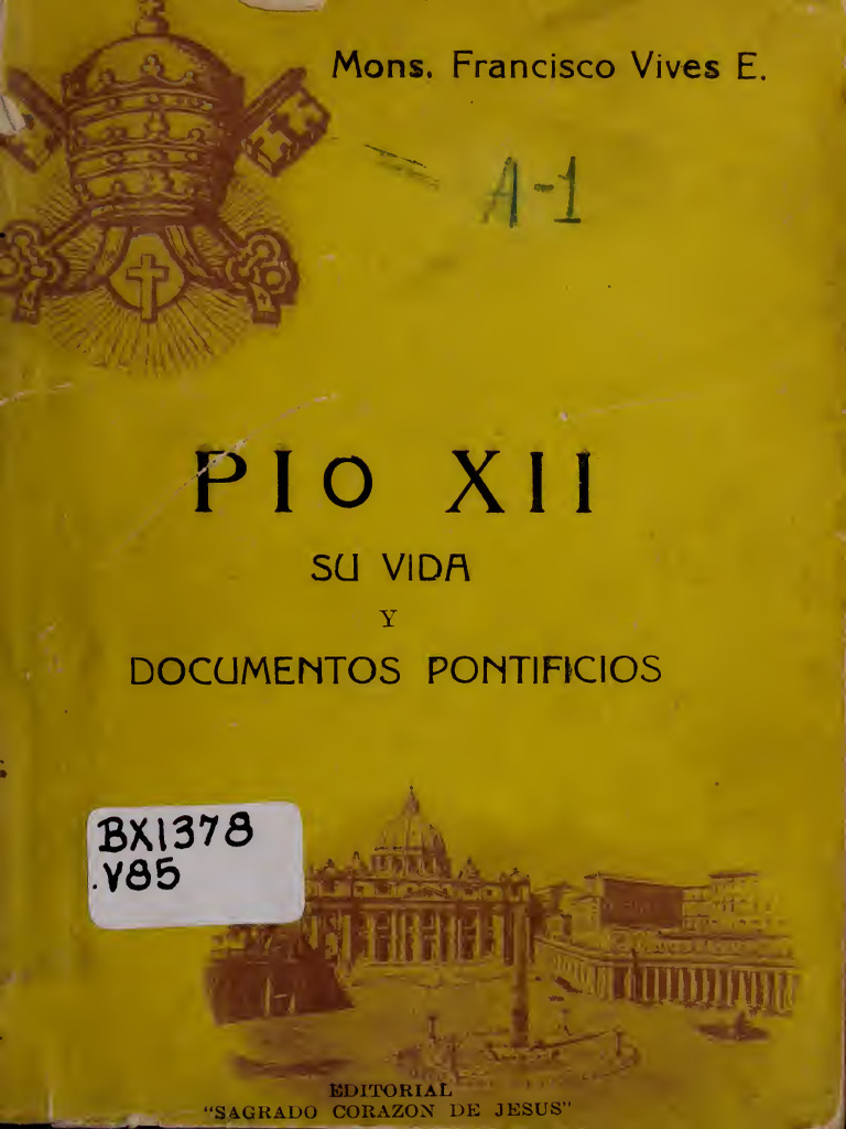 Pio XII | PDF | Papa Pío Xii | Sacerdote