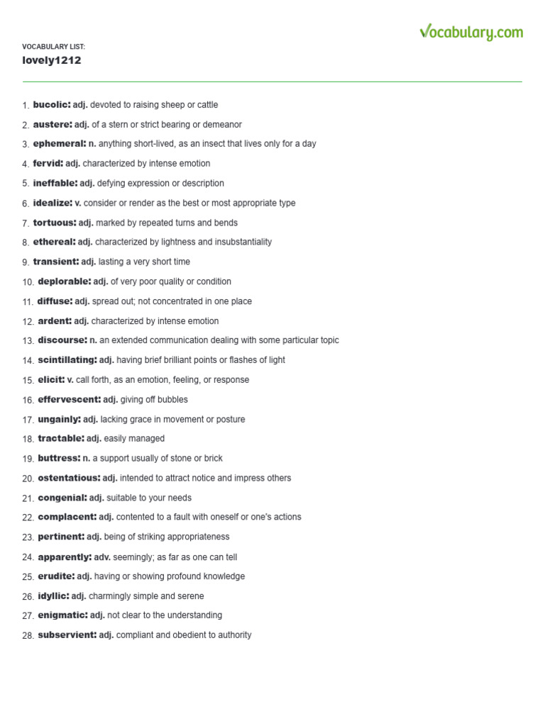 Learn Words - English Dictionary | PDF | Psychology | Emotions