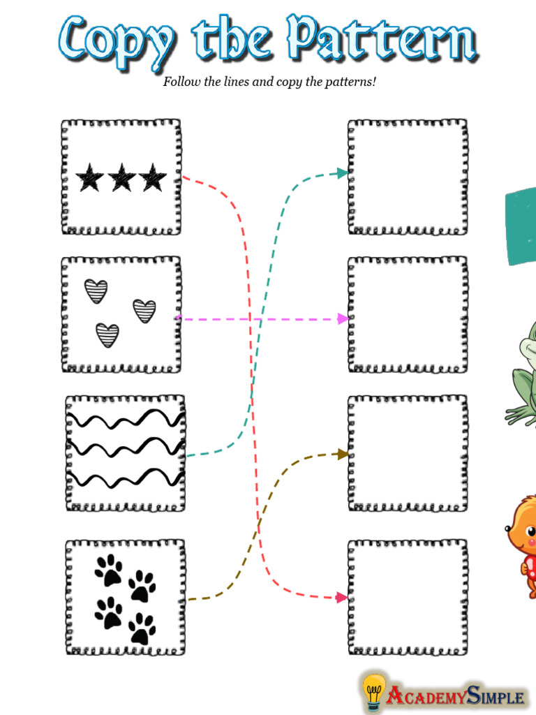 Copy The Pattern | PDF