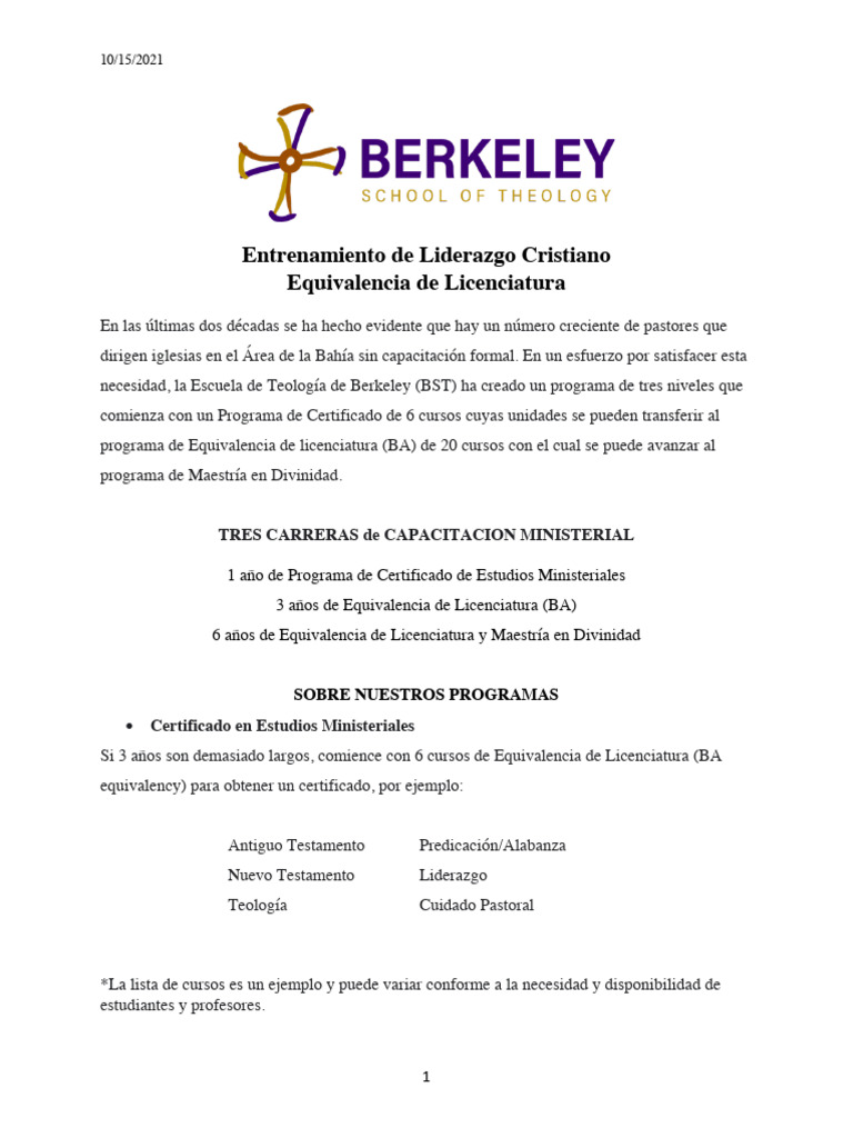 Brochure ELC BA - Cert SPA | PDF