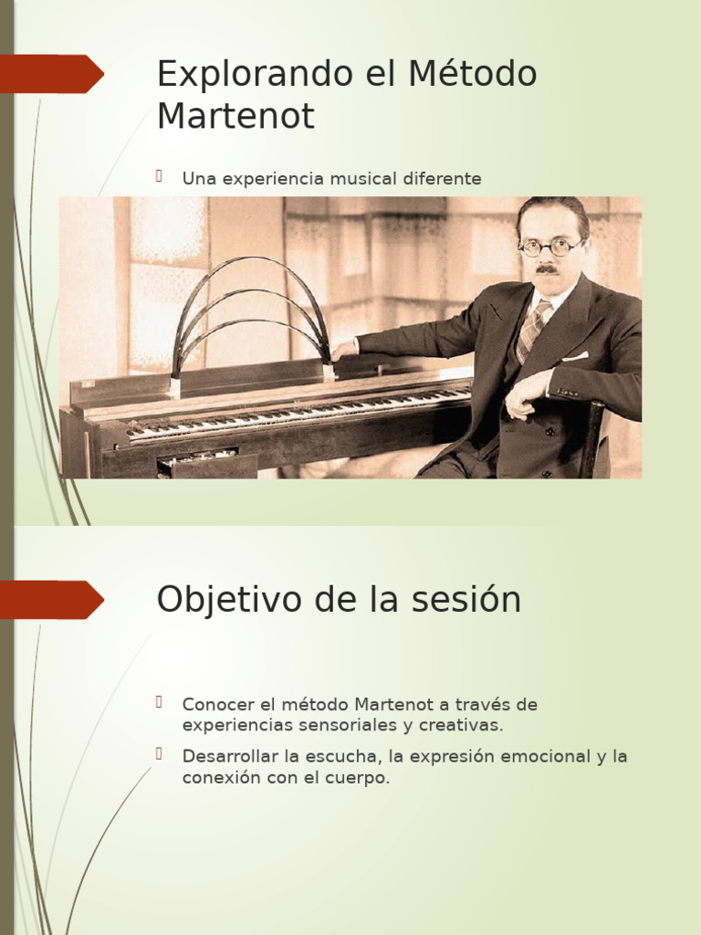 Metodo Martenot Adolescentes | PDF
