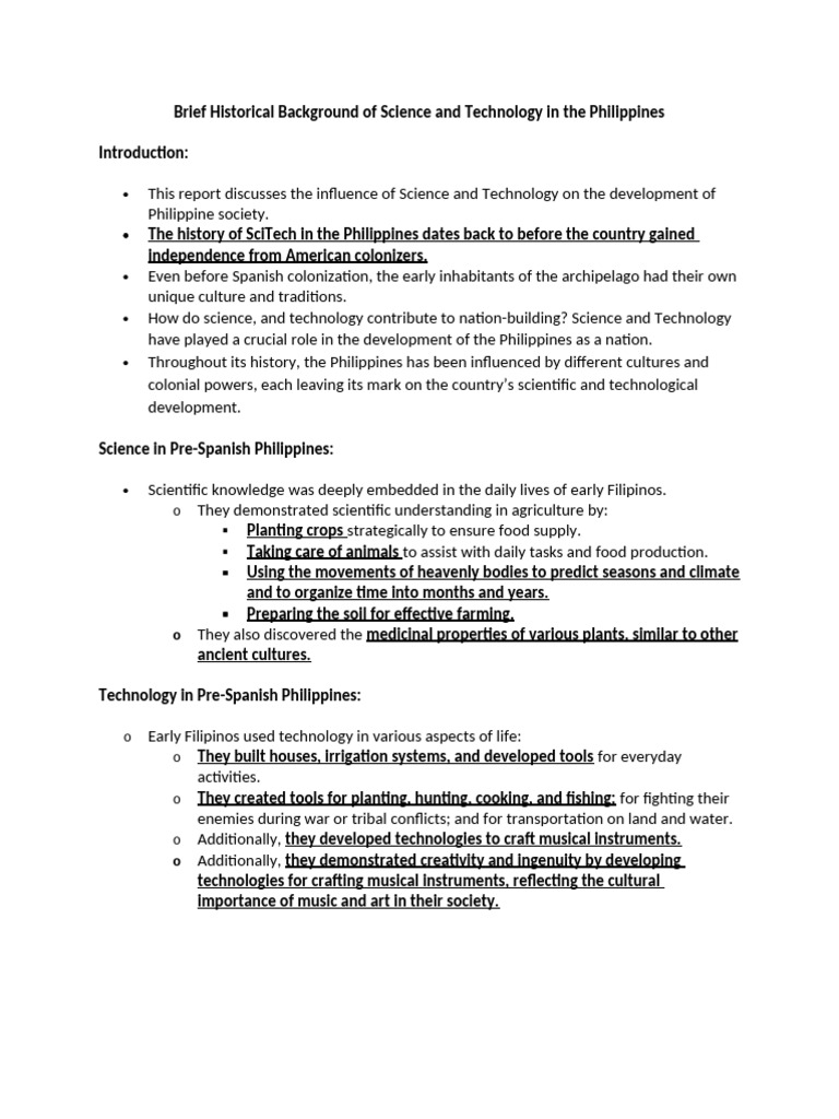 Bried-historical-background-of-science-and-technology-in-the-ph | PDF ...