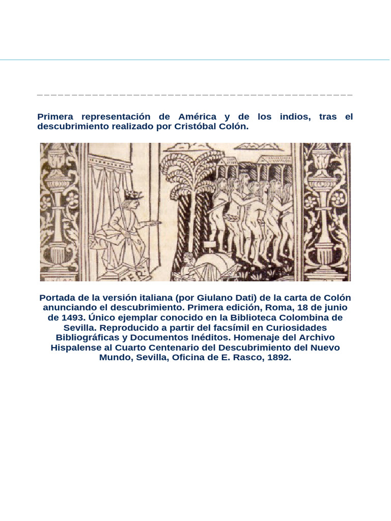 HC2 Sesión 4 La Visión Del Indio | PDF | Cristobal colon