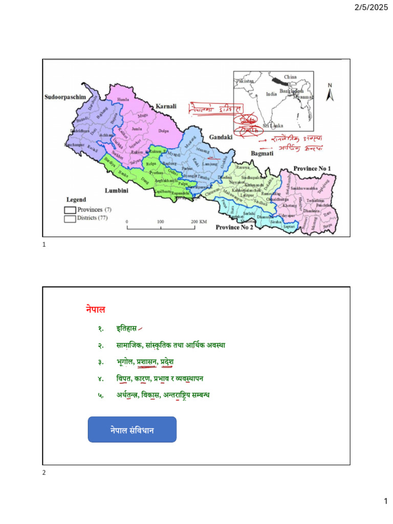 Class 12 Neb Samajik 3 | PDF