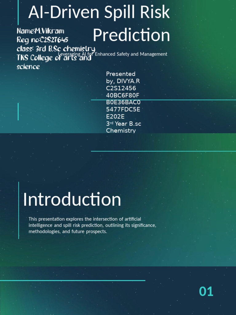 AI for Spill Risk Prediction Insights | PDF | Oil Spill | Artificial ...