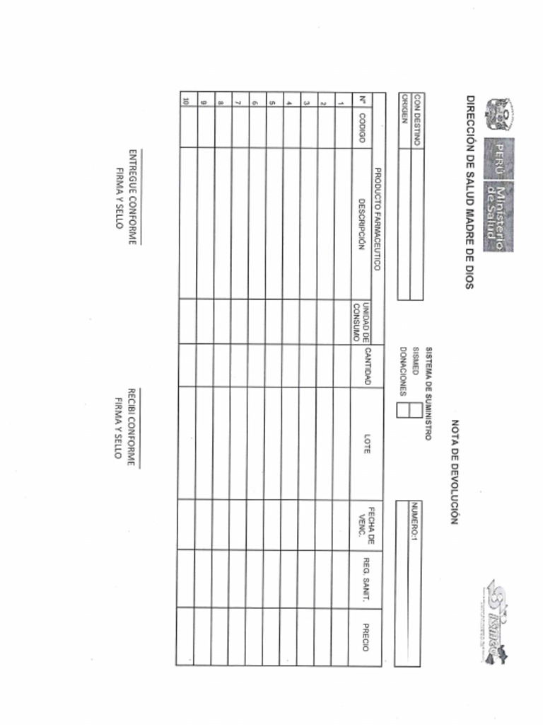 NOTA DE DEVOLUCION[1] | PDF