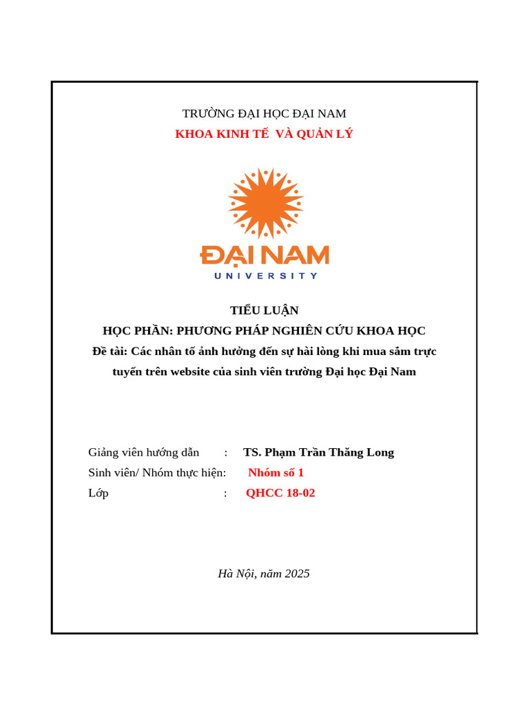NHOM1_TIEULUANNCKH | PDF