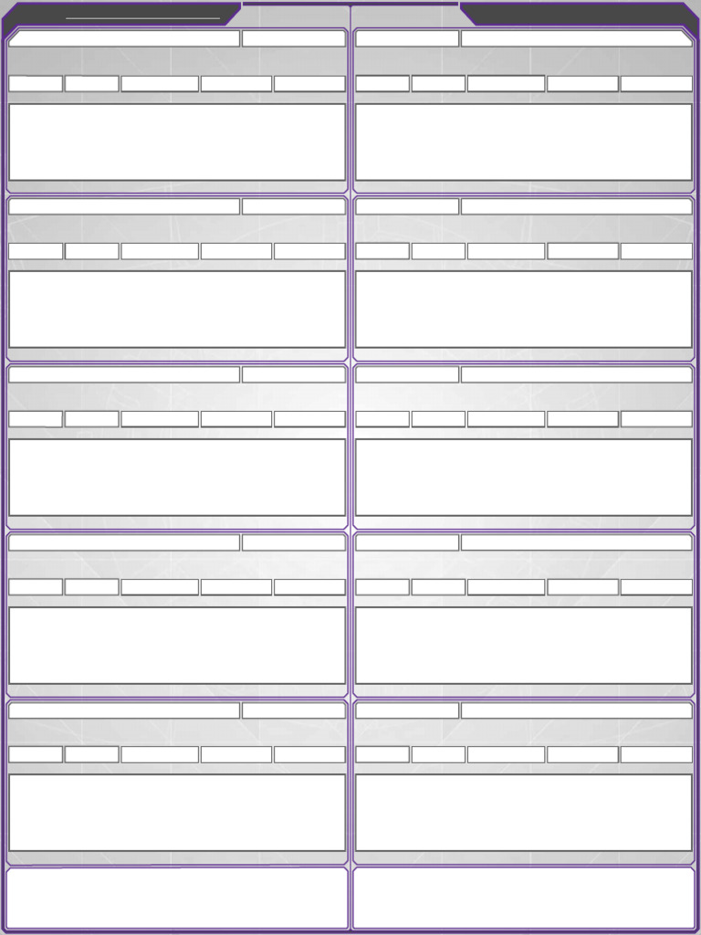 ModeMaster Multi Form Sheet Purple | PDF
