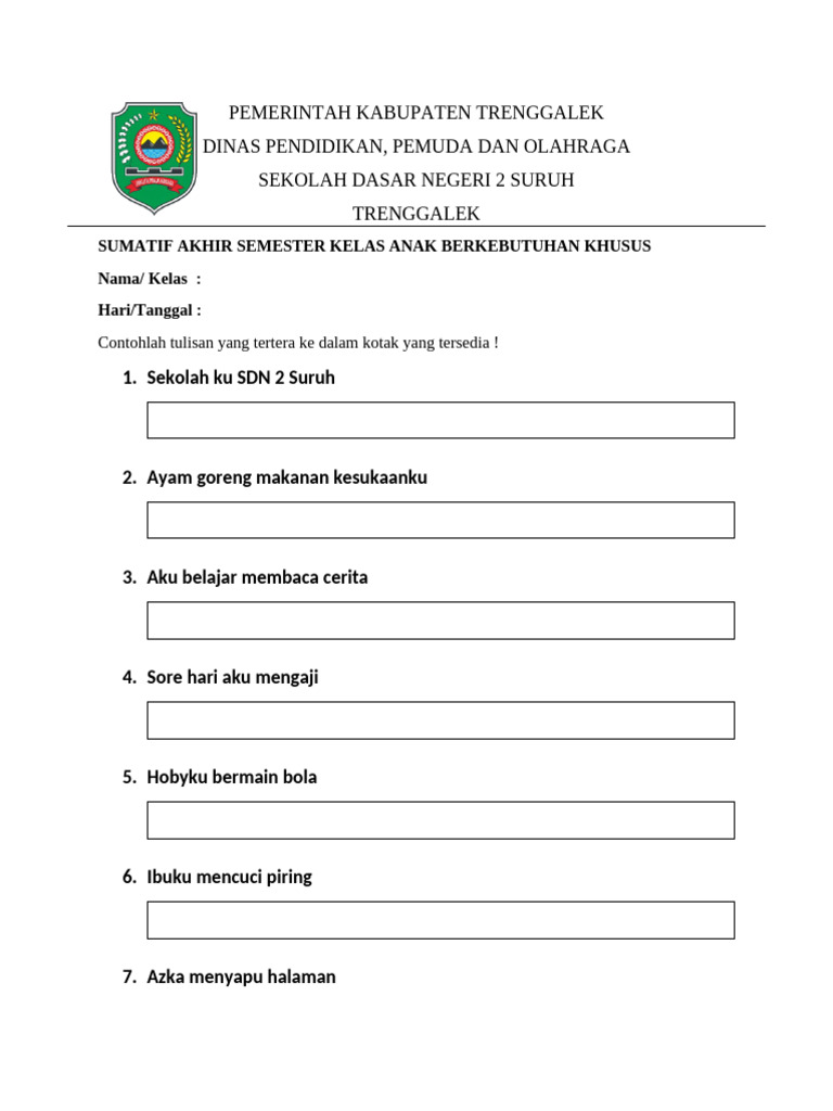 Soal abk mencontoh 2 | PDF