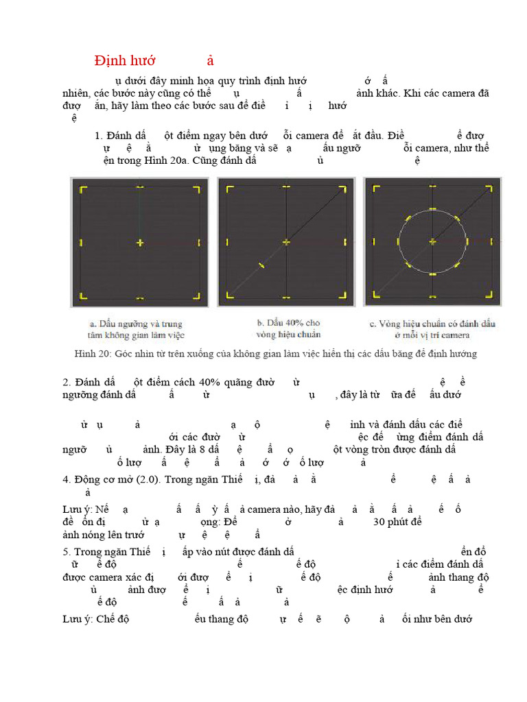 2. Optitrack camera setup and Calibration | PDF