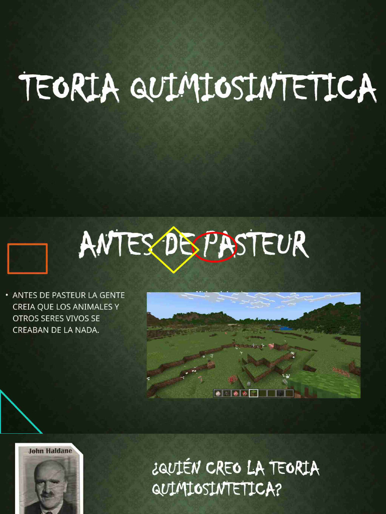 Teoria Quimiosintetica | PDF