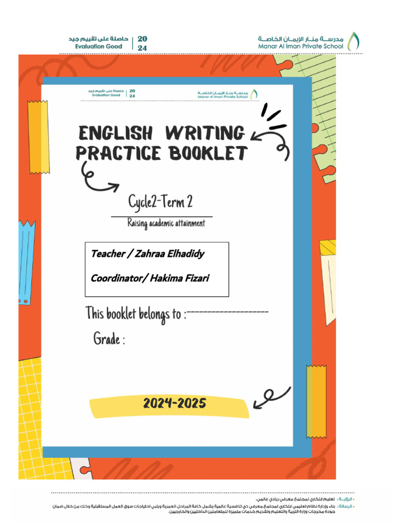 Writing Practice - Booklet | PDF | Question | Cognition