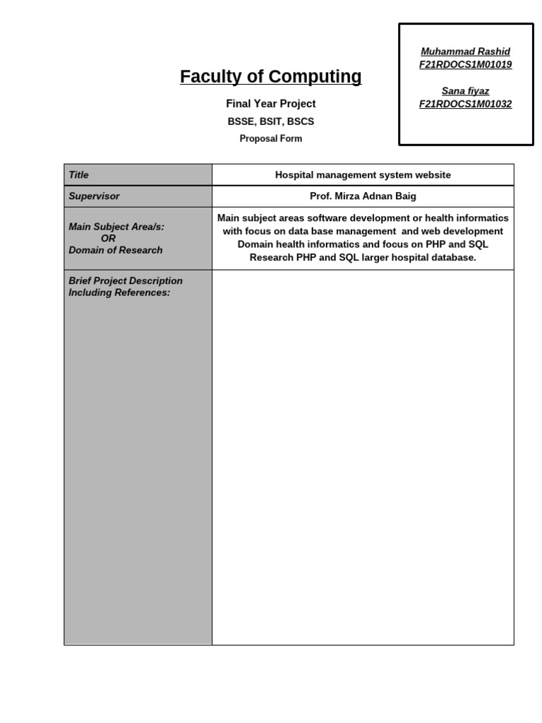 Proposal of a Machine Learning (Test-Train) project | PDF