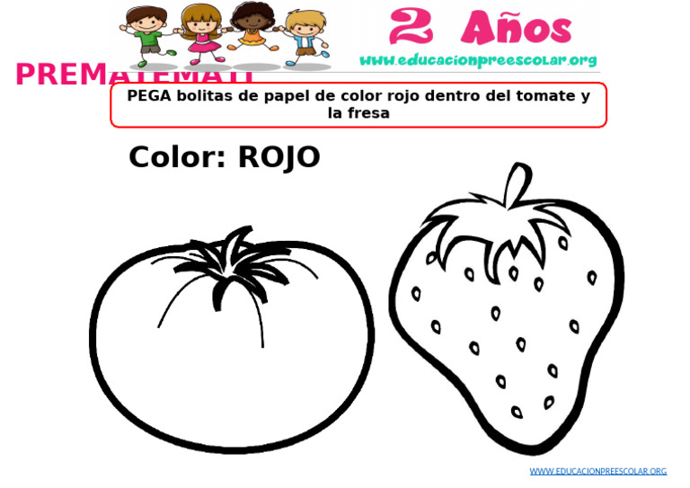El Color Rojo para Ninos de 2 Anos | PDF