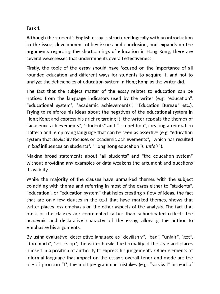 Assignment 2-Iovu Andrei | PDF | Clause | Sentence (Linguistics)