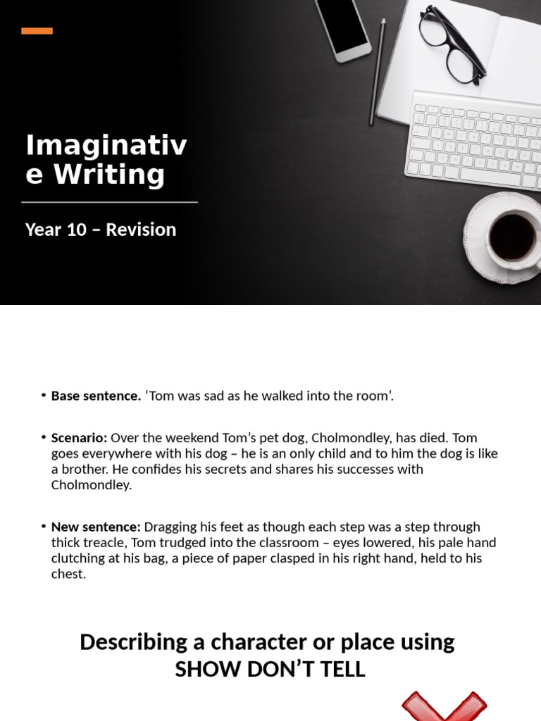 LESSON 2 - IMAGINATIVE WRITING | PDF