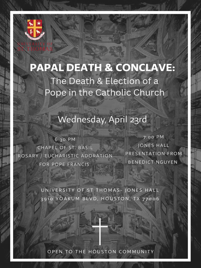 Papal Death & Conclave Presentation | PDF